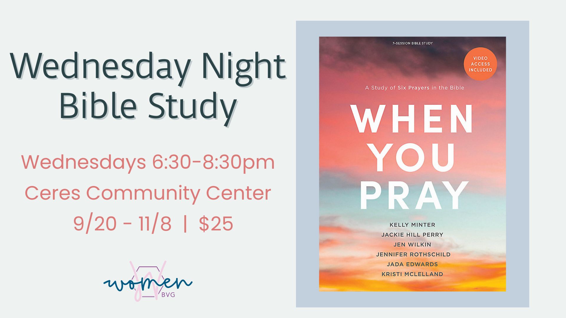 Womens - Big Valley Grace Community Church Ceres